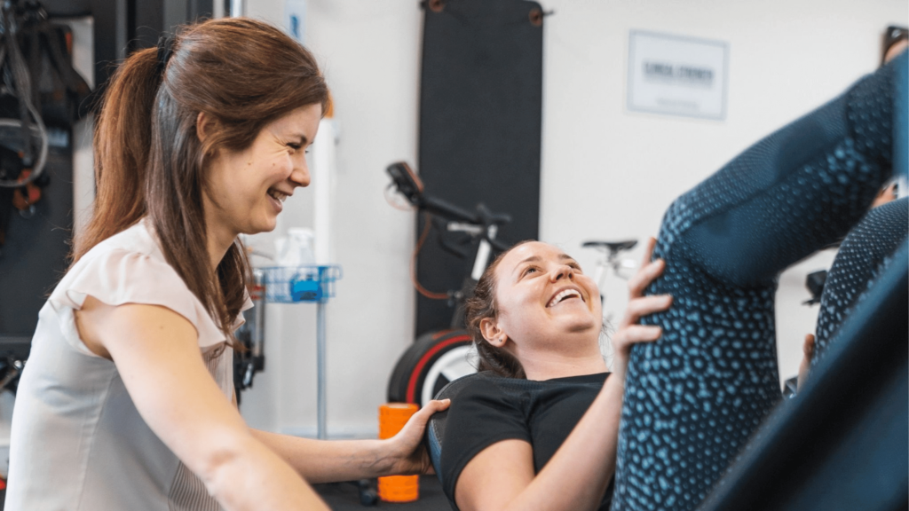 Get back into exercise after giving birth!